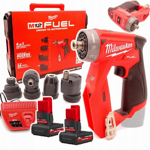 Milwaukee M12 FDDXKIT-502X Wkrętarka FUEL Qmart.pl Profesjonalne ...