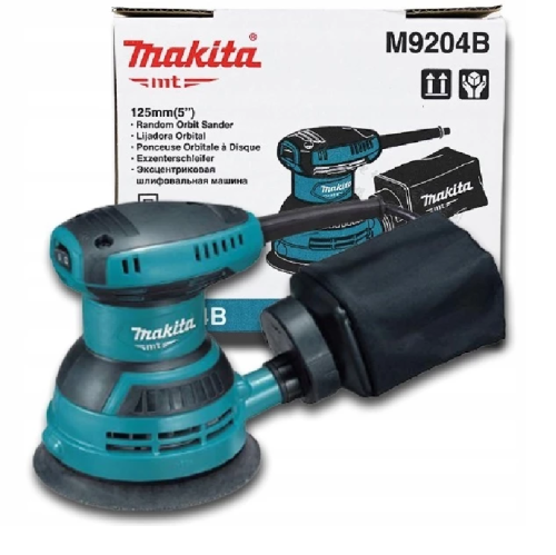 Makita M9204B Szlifierka mimośrodowa polerka 125mm 240W 240V Qmart.pl ...